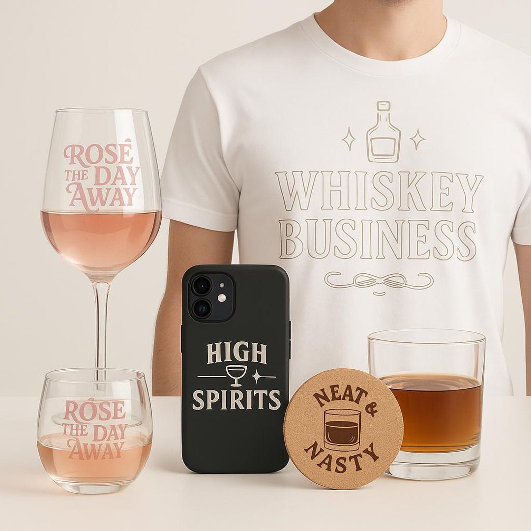 Drink Humor PNG Bundle | Funny Beverage Quotes | Digital Download for ...