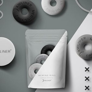 JAWLINER® Fitness Mewing Ring Jaw Exerciser - Perfect Your Mewing ...