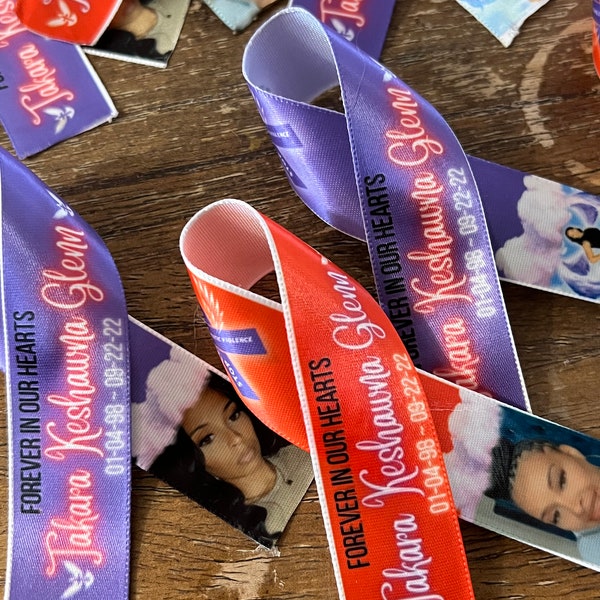 Memorial Ribbon - Etsy