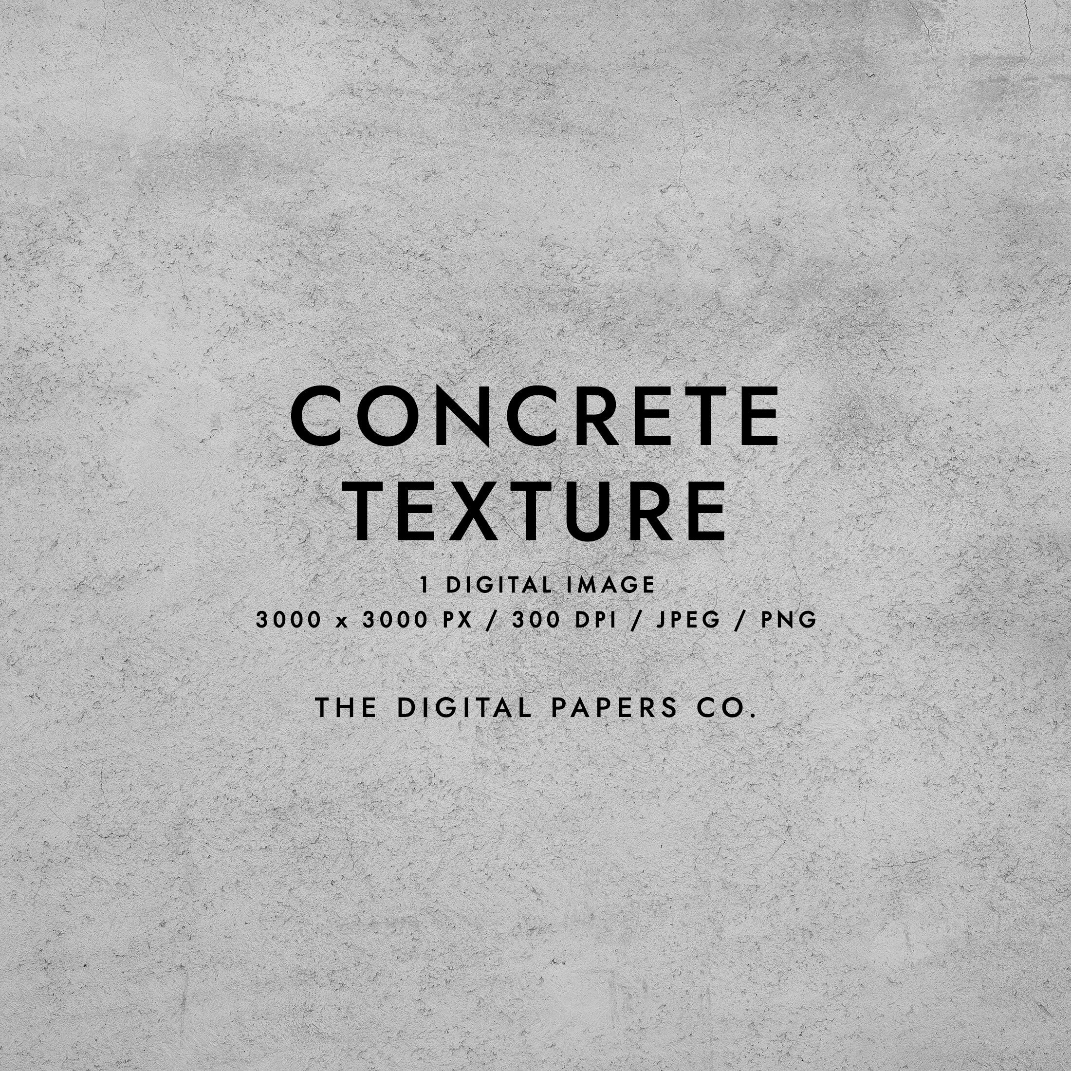 Dark Concrete Background Digital Paper, Neutral Gray Concrete Digital ...