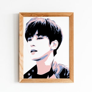 Kpop Seventeen Wonwoo Cross Stitch Pattern, Seventeen Wonwoo PDF ...