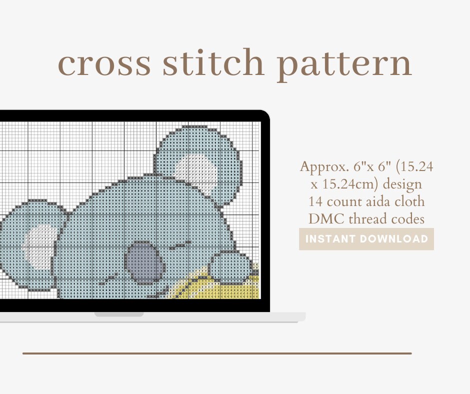 BT21 Koya Cross Stitch Pattern BT21 Koya Gift BT21 Cross Stitch BTS ...
