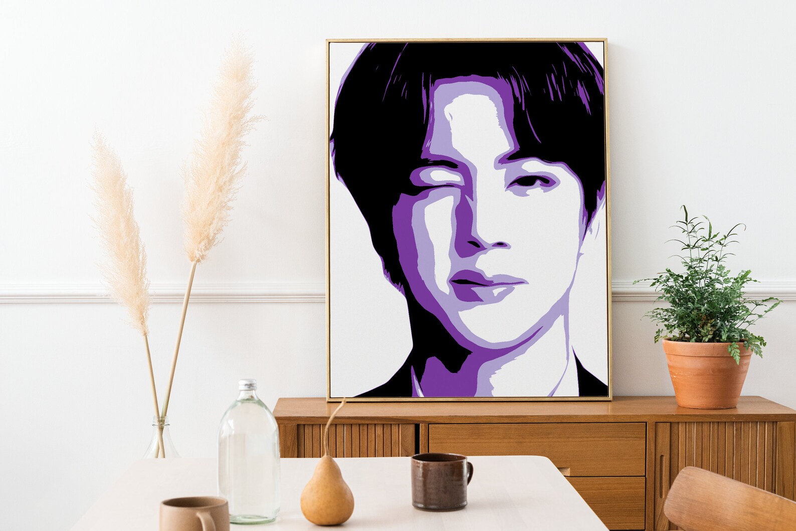 BTS Kim Seokjin Jin Cross Stitch Pattern, Jin Merch, BTS Army Gift ...