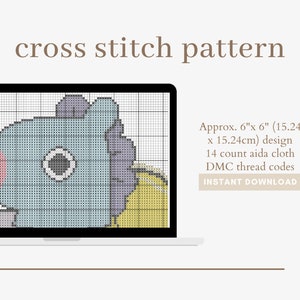 BT21 Mang Cross Stitch Pattern BT21 Mang Gift BT21 Cross Stitch BTS ...