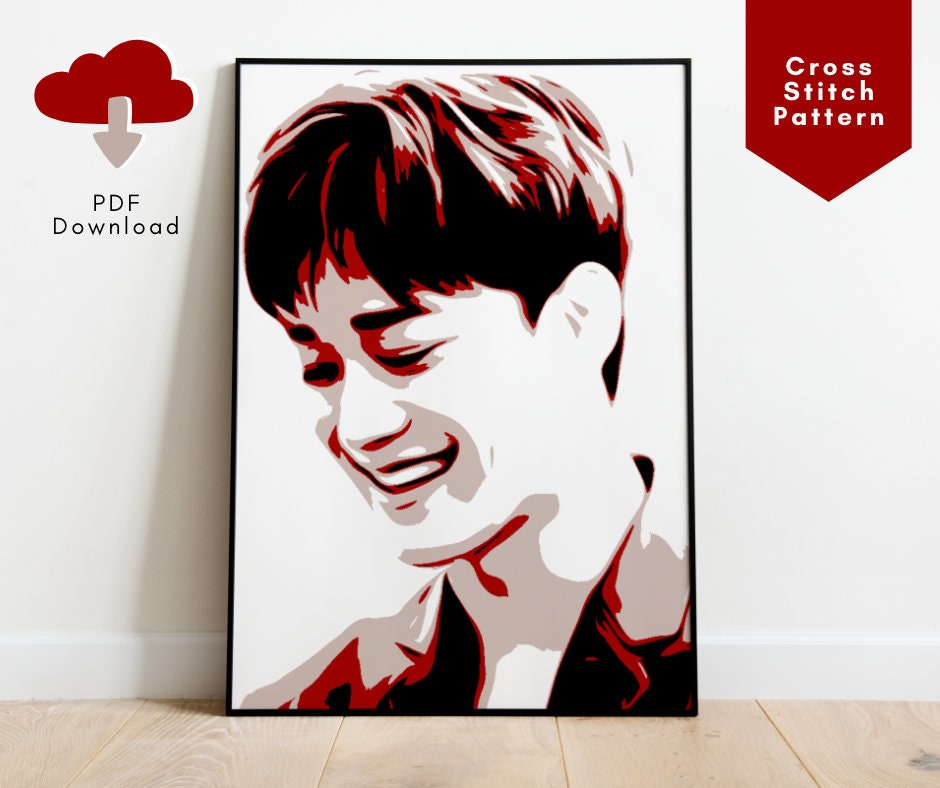 Kpop EXO Chen Stitch Pattern EXO Chen Pdf Pattern Kpop Exo - Etsy