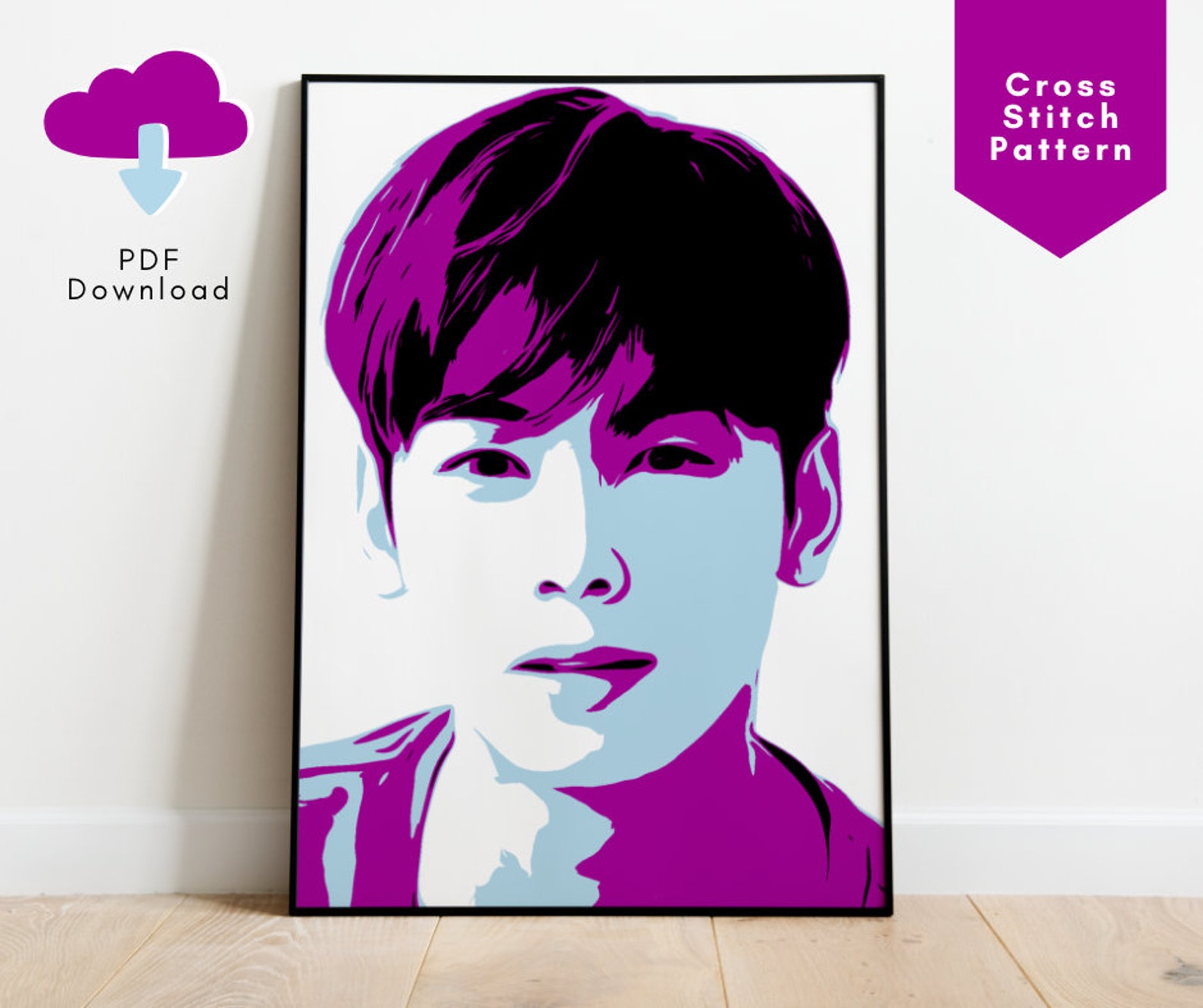 Kpop Astro Cha Eunwoo Stitch Pattern, Astro Cha Eun Woo Pdf Pattern ...