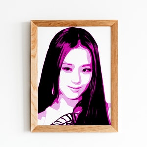 Blackpink Jisoo Cross Stitch Pattern, Blackpink Pdf Pattern, Jisoo ...