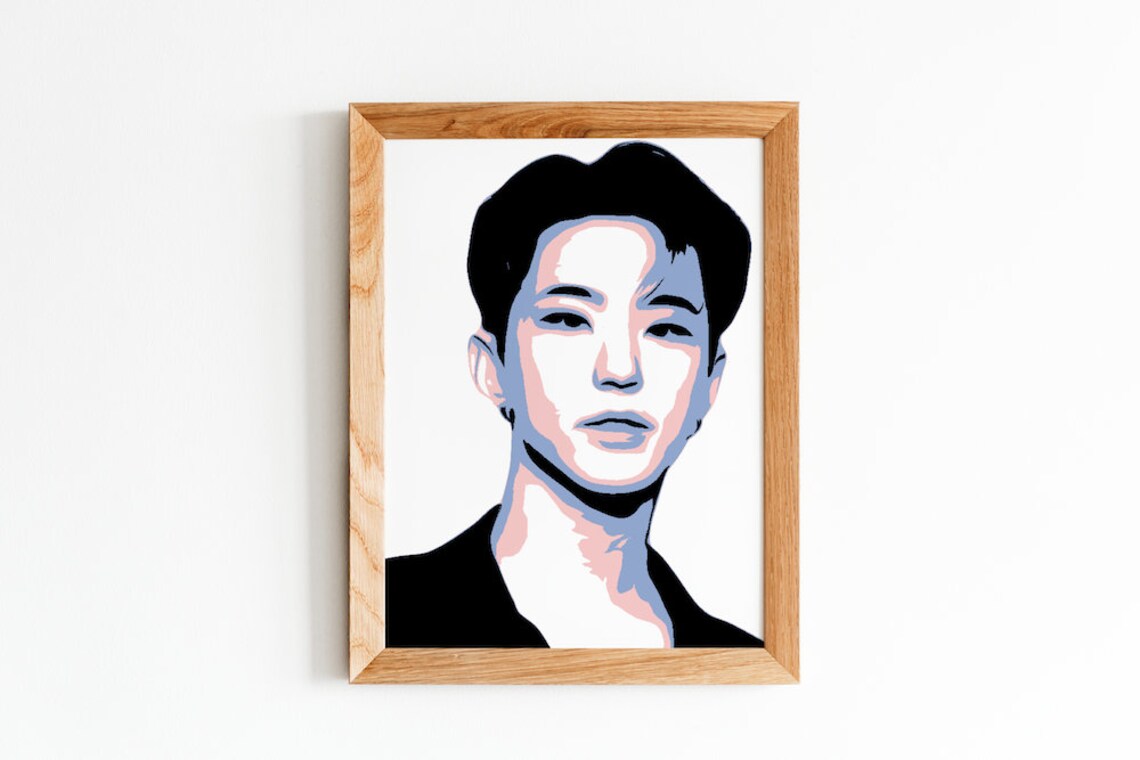 Kpop Seventeen Hoshi Cross Stitch Pattern, Seventeen Hoshi PDF Pattern ...