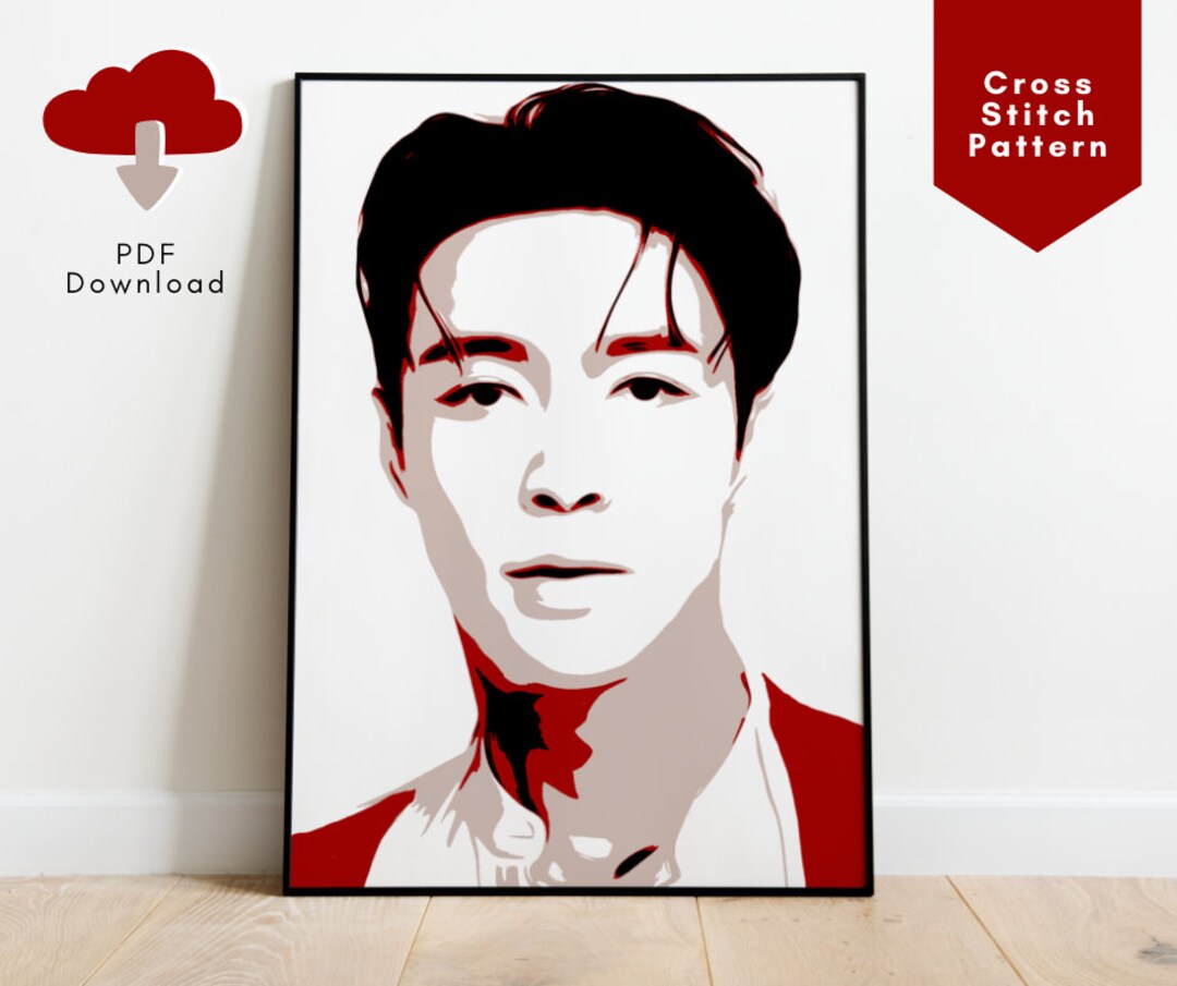 Kpop EXO Lay Stitch Pattern, EXO Lay Pdf Pattern, Kpop Exo Merch, Exo ...