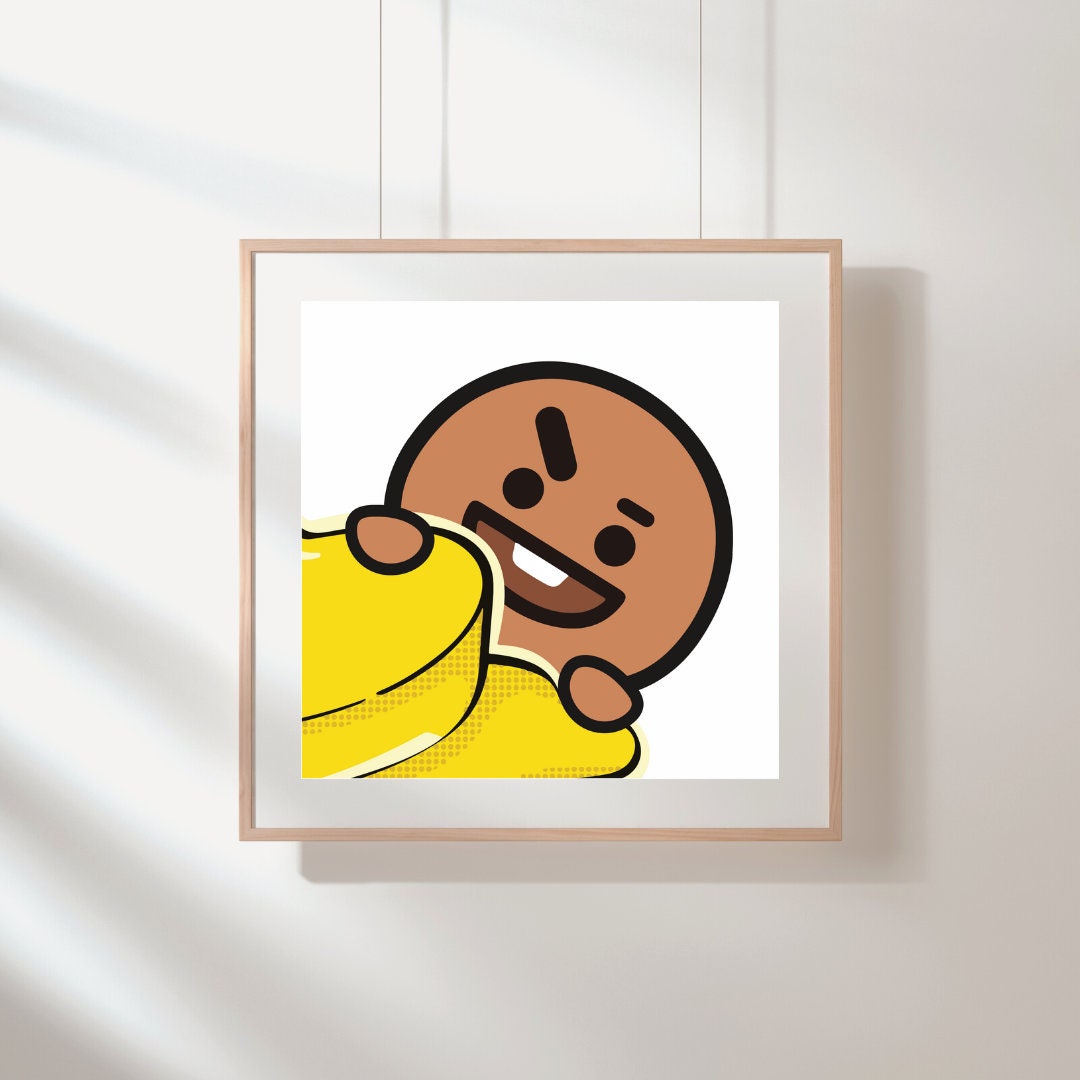 BT21 Shooky Mini Cross Stitch Pattern BT21 Shooky Gift BT21 Themed ...
