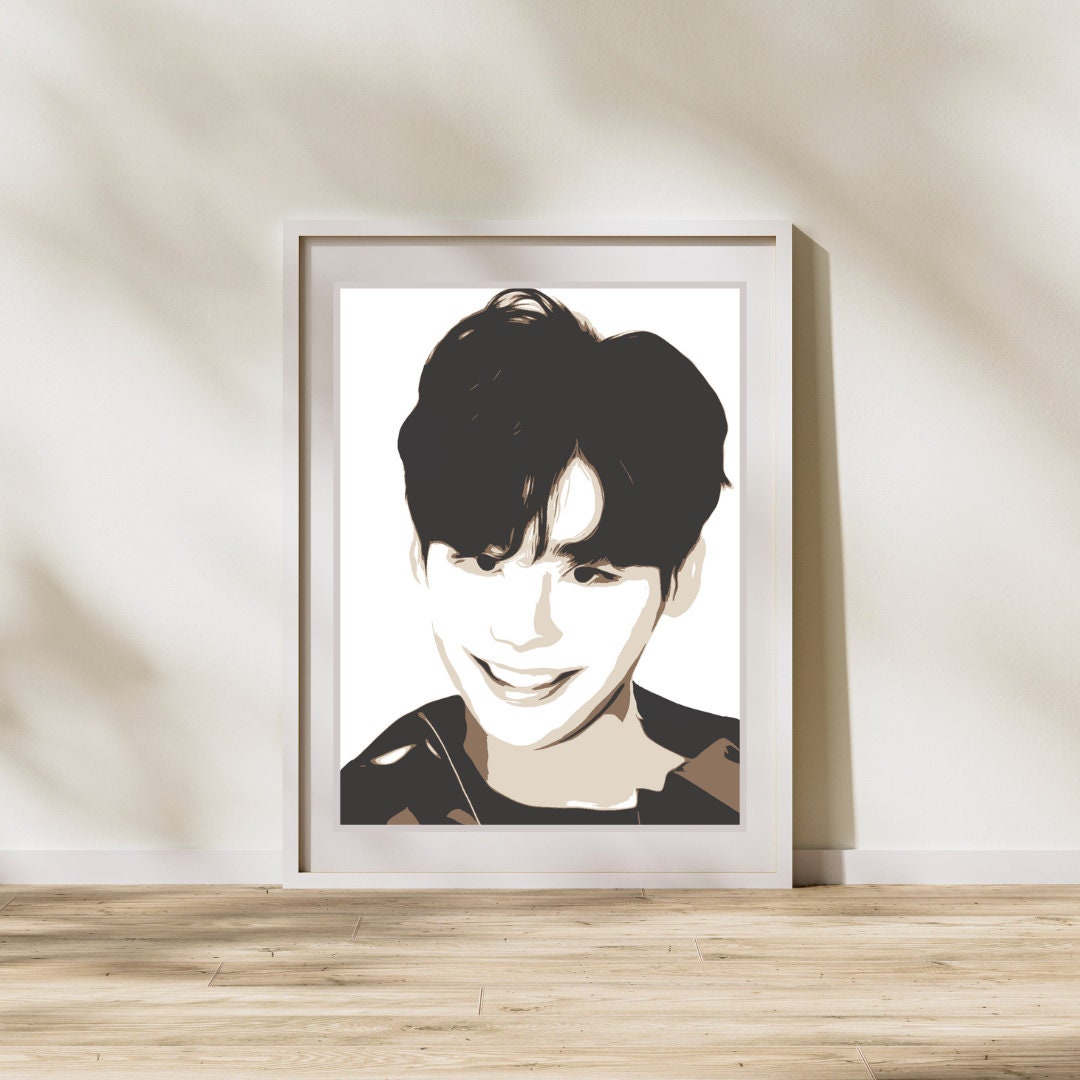 Lee Jong Suk Cross Stitch Pattern Lee Jong Suk Fan Art - Etsy