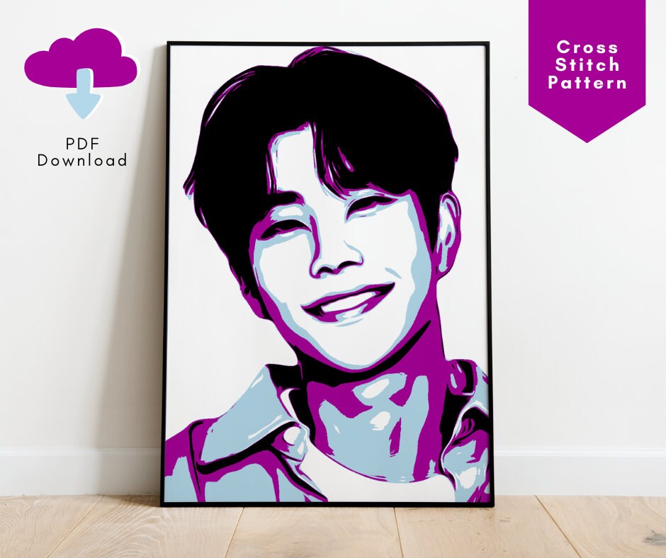 Astro MJ Stitch Pattern, Astro MJ Pdf Pattern, Kpop Astro Merch, Astro ...