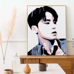 Kpop Seventeen Mingyu Cross Stitch Pattern, Seventeen Mingyu PDF Pattern, Kpop Seventeen Merch ...