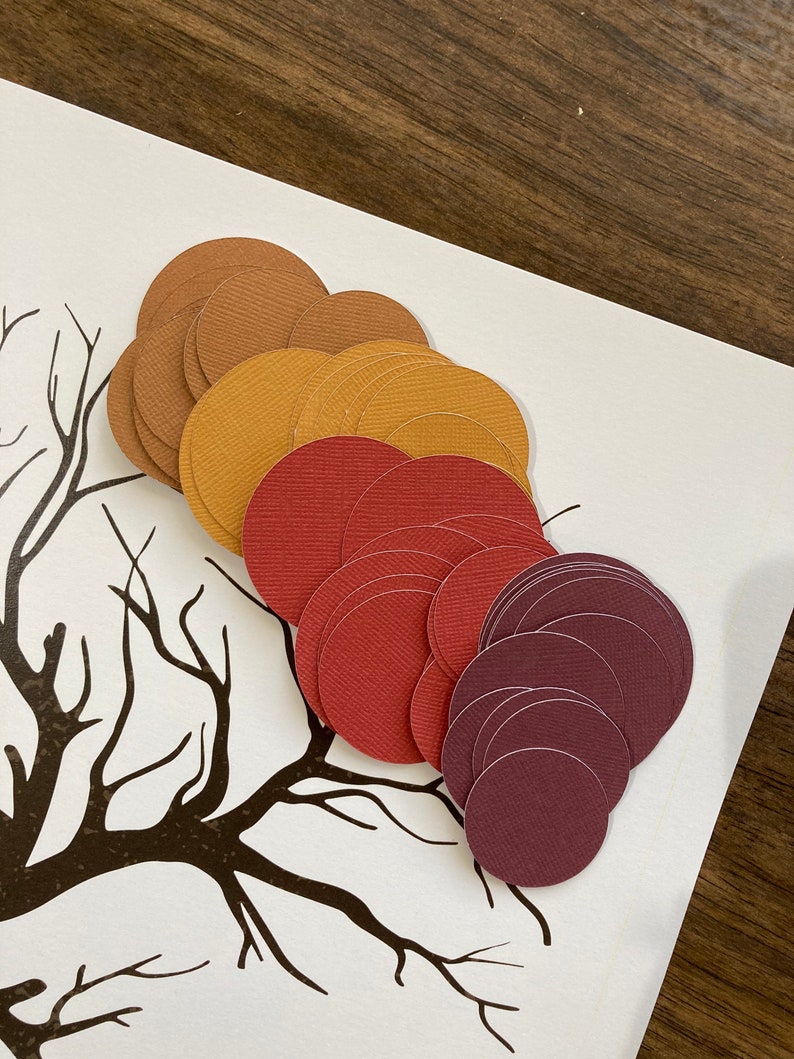 Count Your Blessings Tree Art Print Kit 12"x12" • Thankful Tree ...