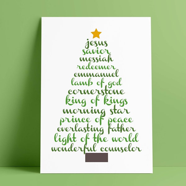 Names of Jesus - Etsy