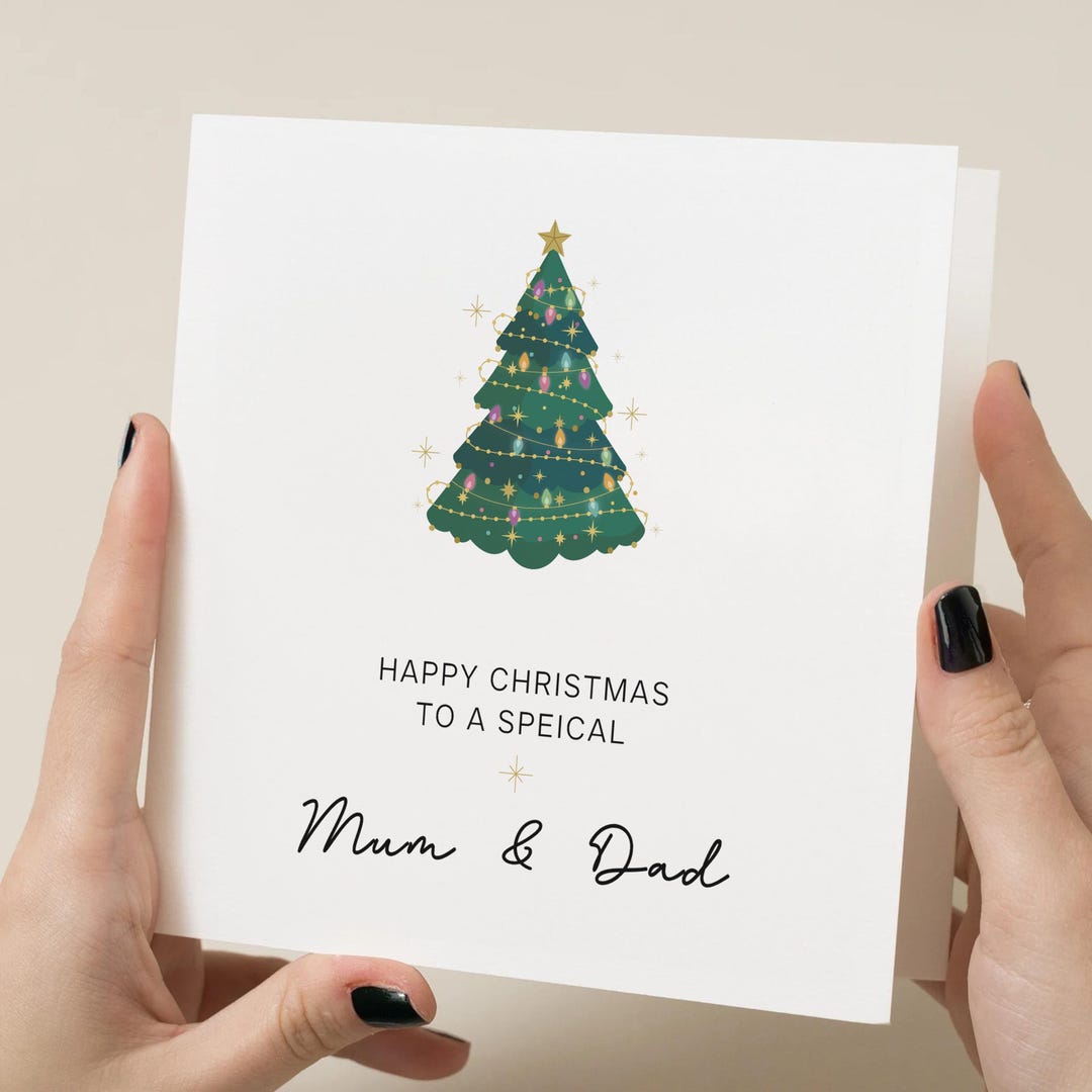 Christmas Card for Mum and Dad - Mum and Dad Christmas Card -mum Dad ... Christmas Card for Mum and Dad - Mum and Dad Christmas Card -mum Dad ...