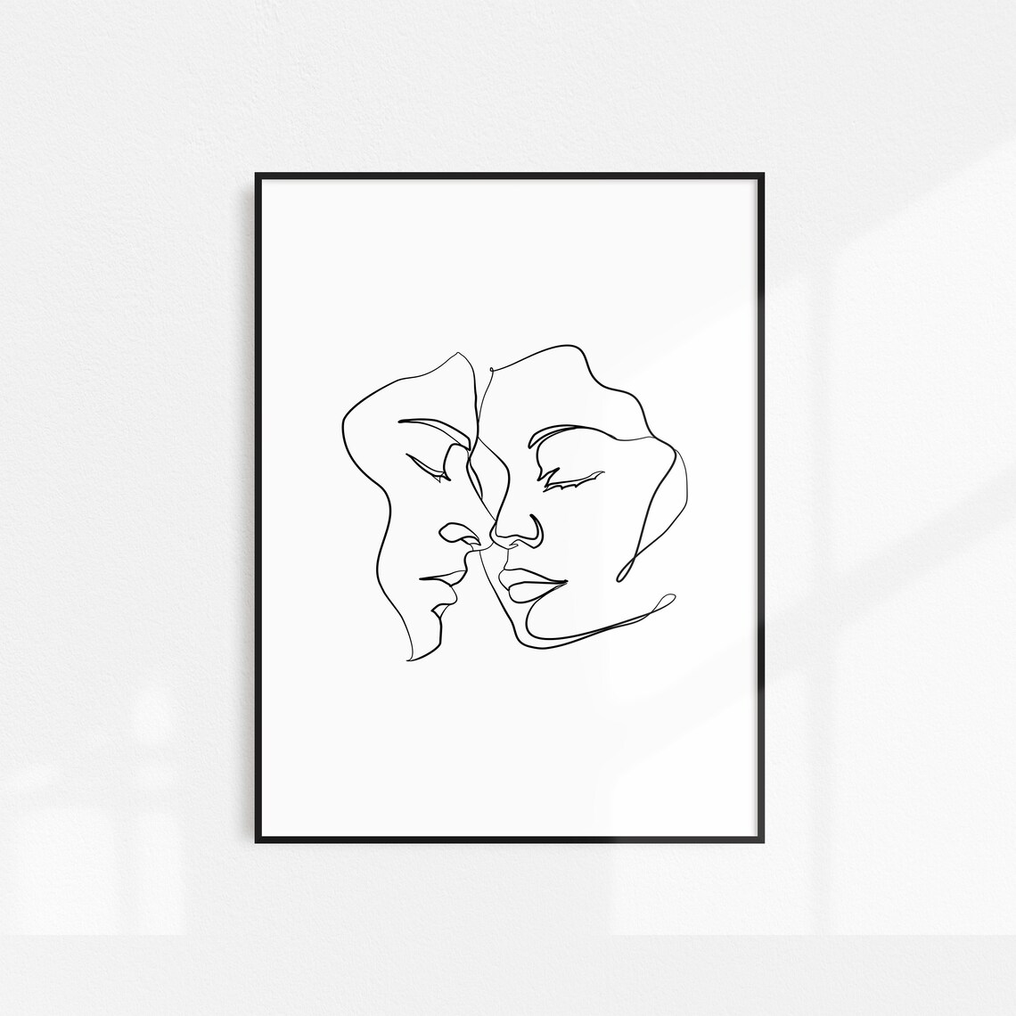 Couple Line Drawing Line Drawing Single Line Drawing Line - Etsy