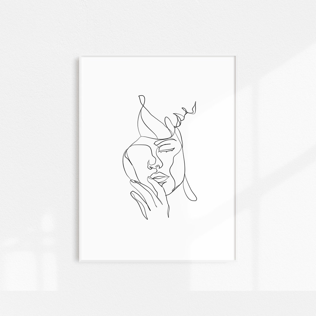 Couple Line Drawing, Line Drawing, Single Line Drawing, Line Drawing ...