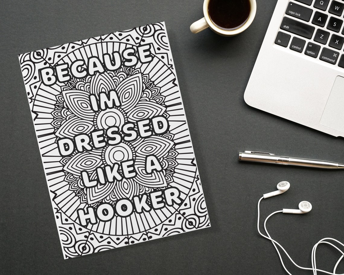 Euphoria Coloring Pages, Adult Coloring Book, Printable Coloring Sheets ...