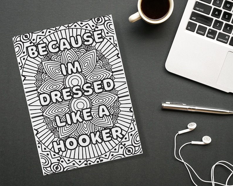 Euphoria Coloring Pages, Adult Coloring Book, Printable Coloring Sheets ...