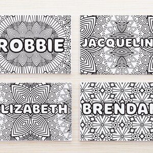 Custom Name Coloring Page, Personalized Coloring Sheet, Personalized ...