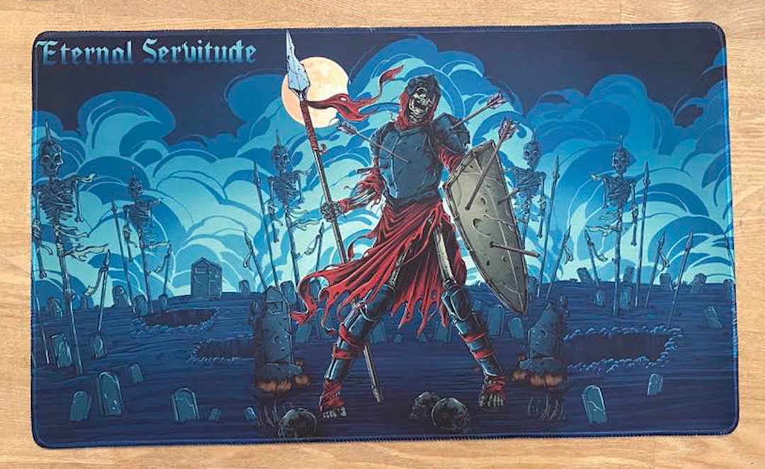 Skeleton TCG Playmat 24 X 14 Inch. - Etsy