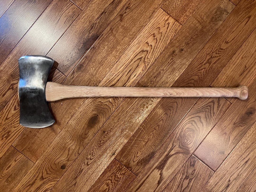 RARE Vintage Collins Cruiser Double Bit Axe - 27in Handle, Made in USA ...