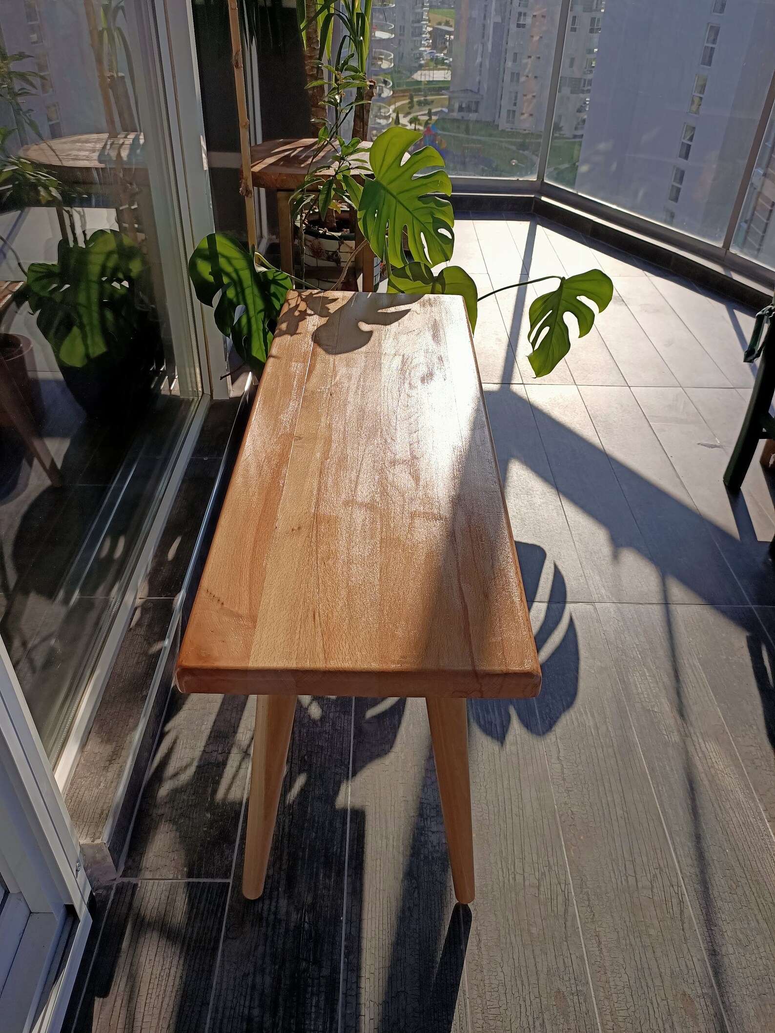 Bench, Wooden Bench, Double Seat Bench, Livingroom Bedroom Bench ...