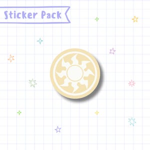 Mana Symbols Sticker Pack - Etsy