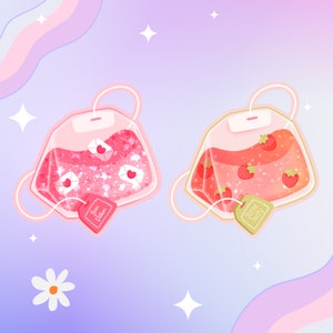 Tea Bag Stickers - Etsy