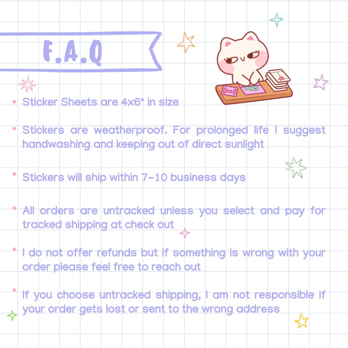 Moppy Love Die Cut Sticker Sheet - Etsy