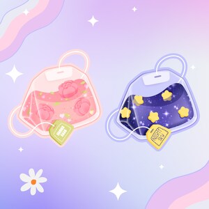 Tea Bag Stickers - Etsy