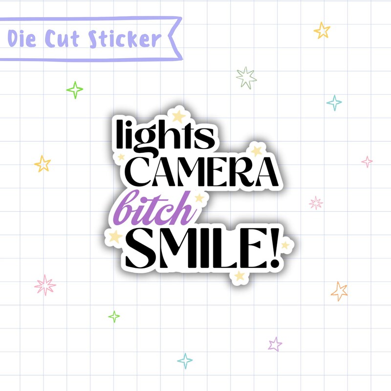 Die With a Smile Poster - Etsy