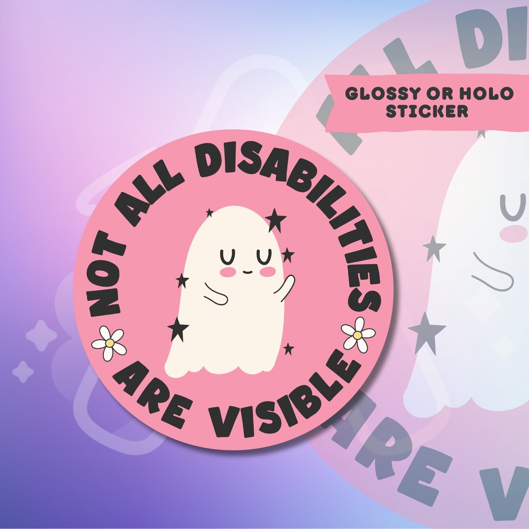 Disabilities Die Cut Sticker - Etsy