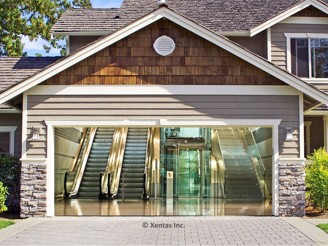 Garage Door Décor Interiors | Garage Door Banner | Mural | Outdoor ...