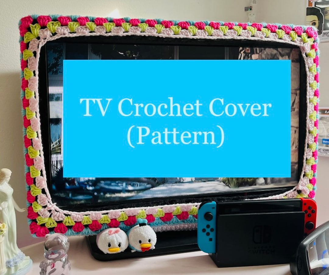 TV Crochet Cover (PATTERN) - Etsy