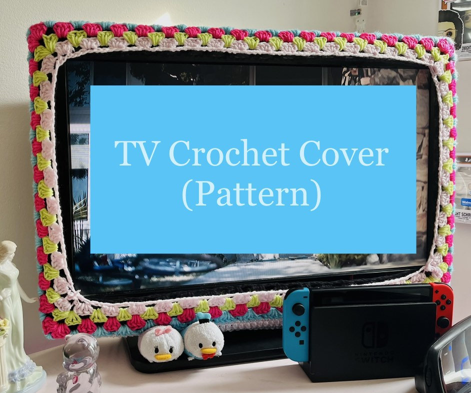 TV Crochet Cover (PATTERN) - Etsy