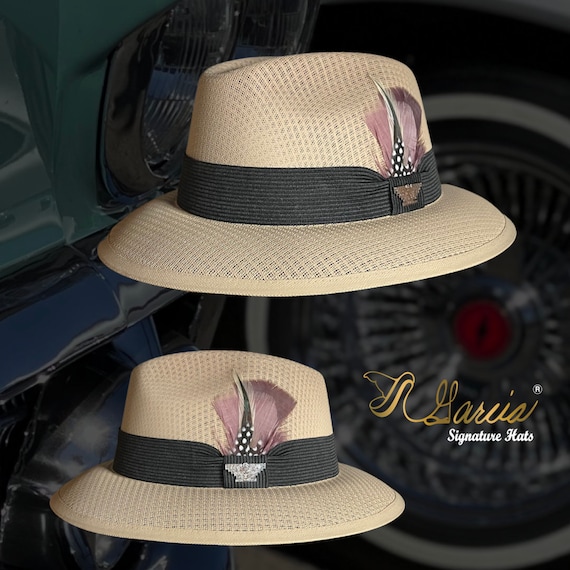 Mohca Viejo Fedora W/ Aztec Huelga Bird Garcia Signature Hat - Etsy