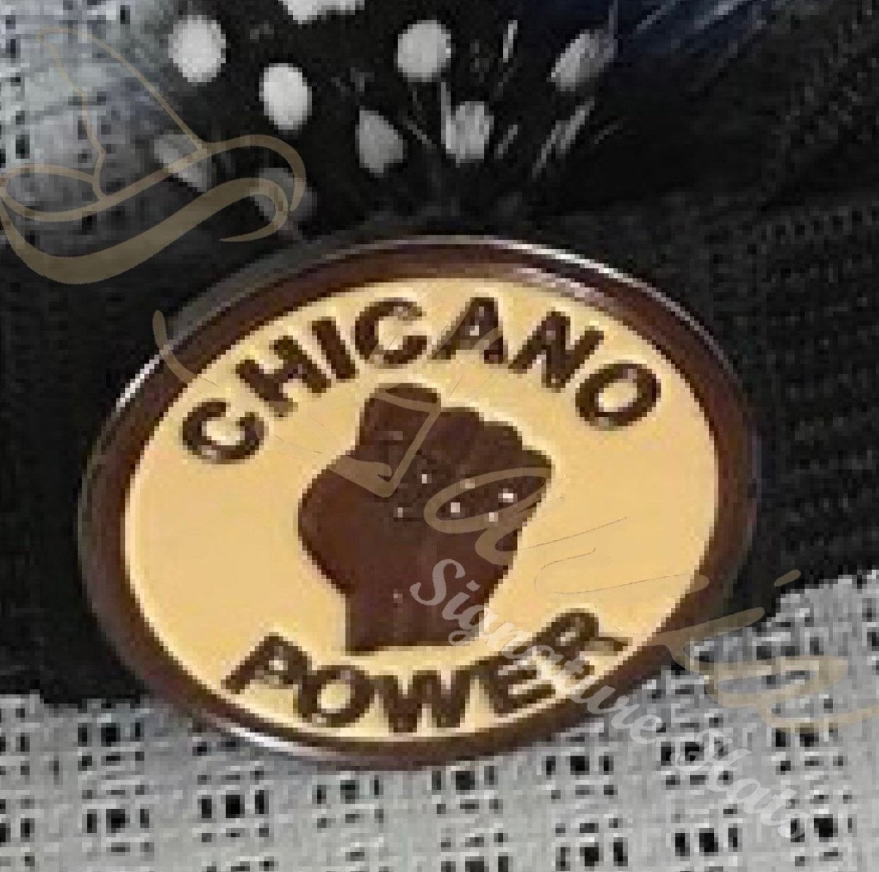 Chicano Power Lapel Pin - Etsy