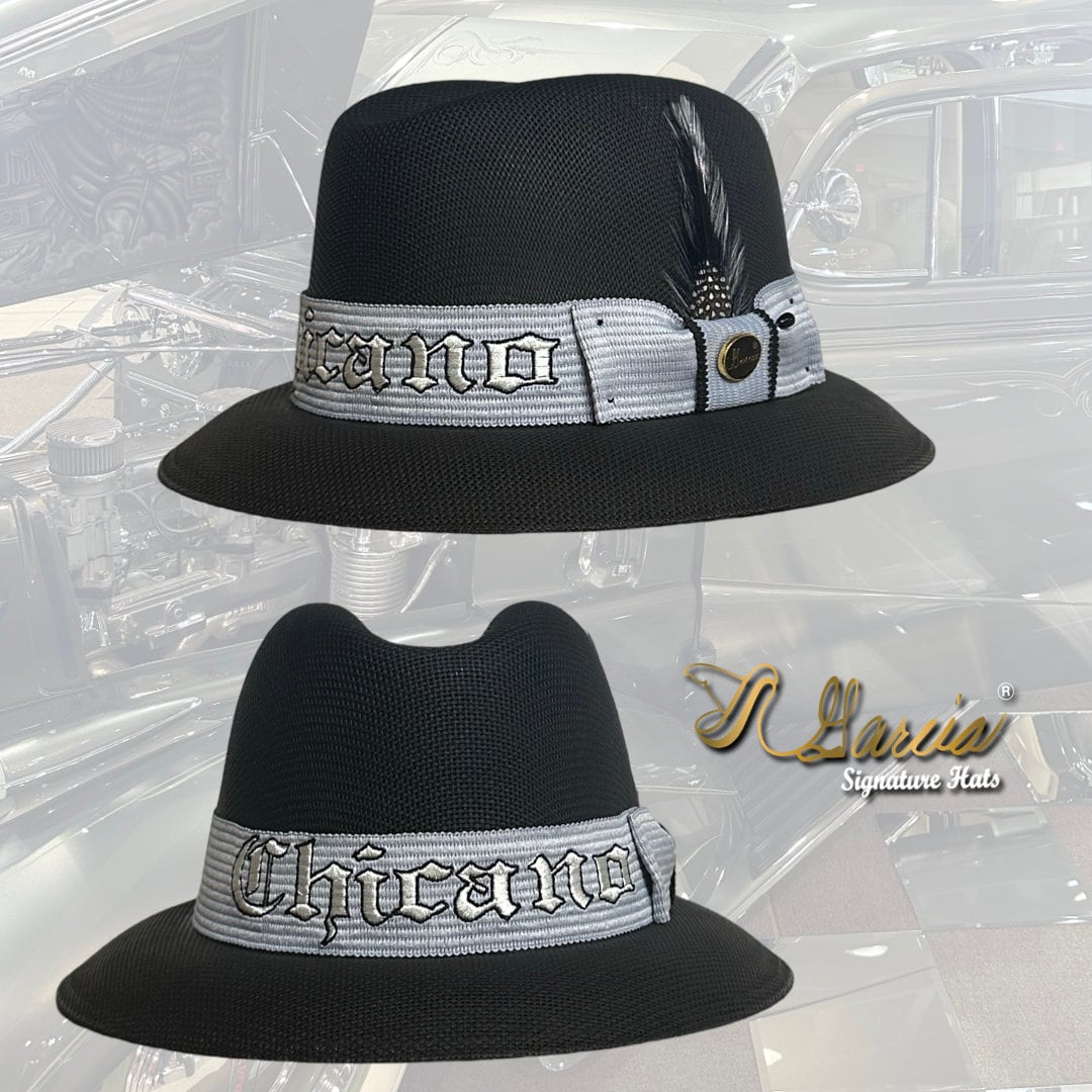 Classic Black Lowrider Derby W/ Chicano Garcia Signature Hat - Etsy