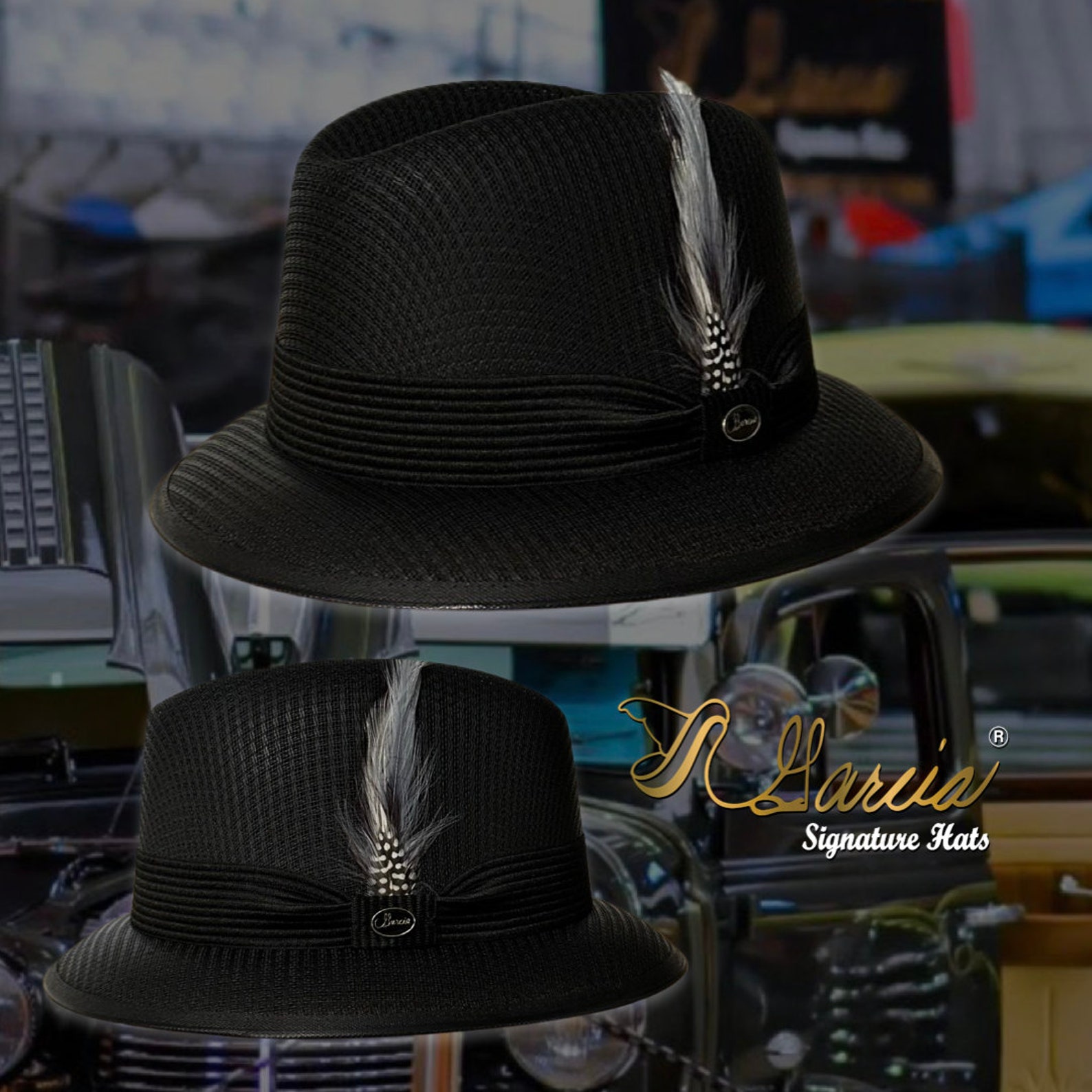 Classic Black Lowrider Derby Garcia Signature Hat - Etsy