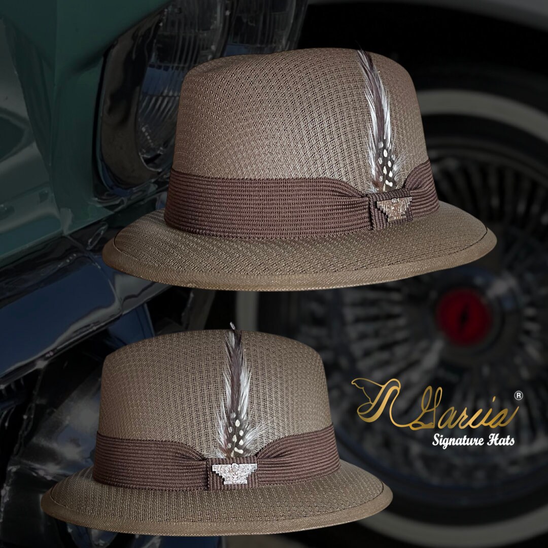 Brown Lowrider Derby W/ Huelga Bird Garcia Signature Hat - Etsy