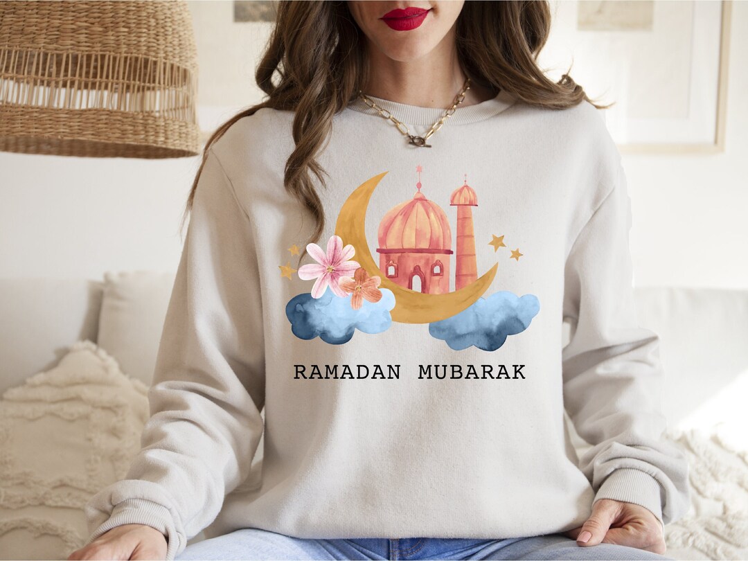 Ramadan Mubarak Sweatshirt,ramadan Fasting Shirt,ramadan Kareem ,gift ...