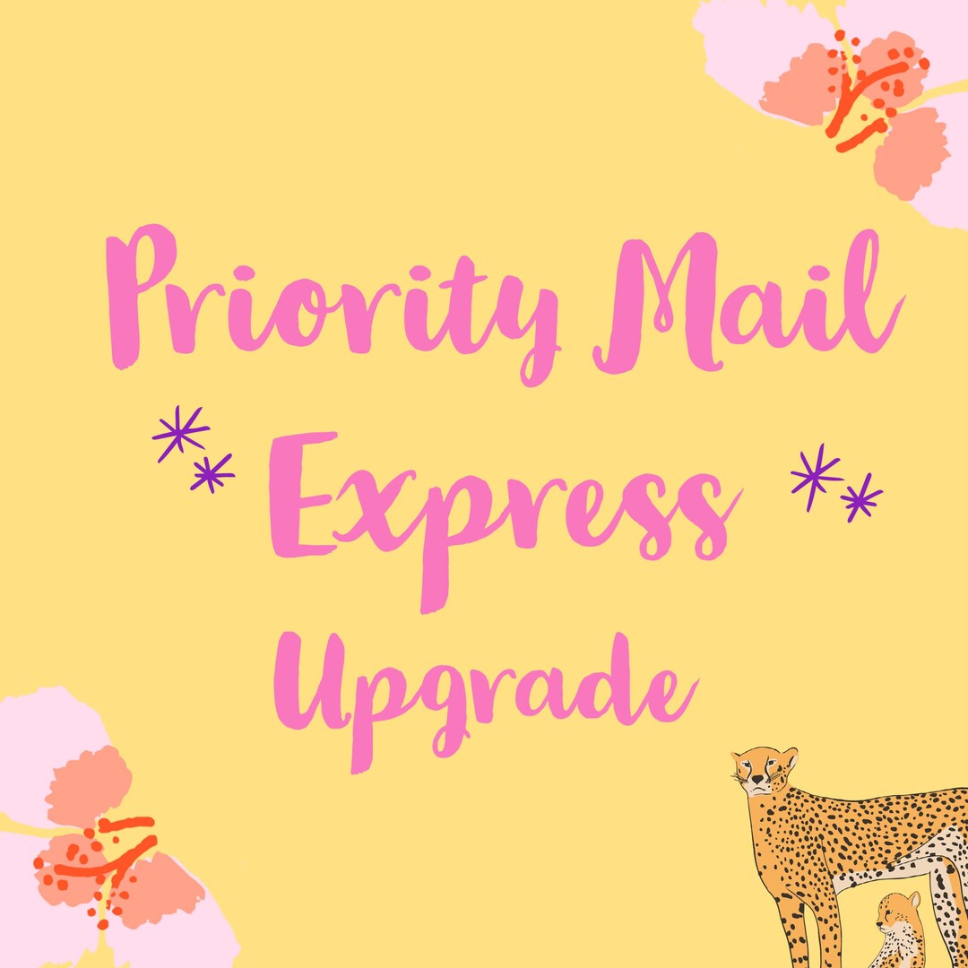 Priority Mail Express 1-2 Day Delivery - Etsy