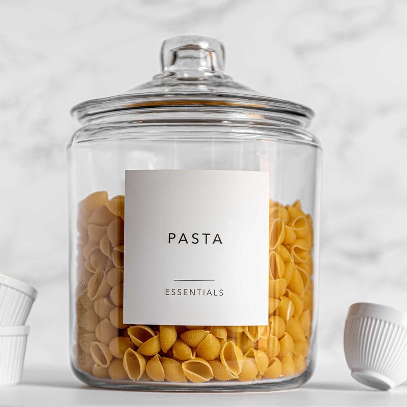 Custom Pantry Labels - Etsy