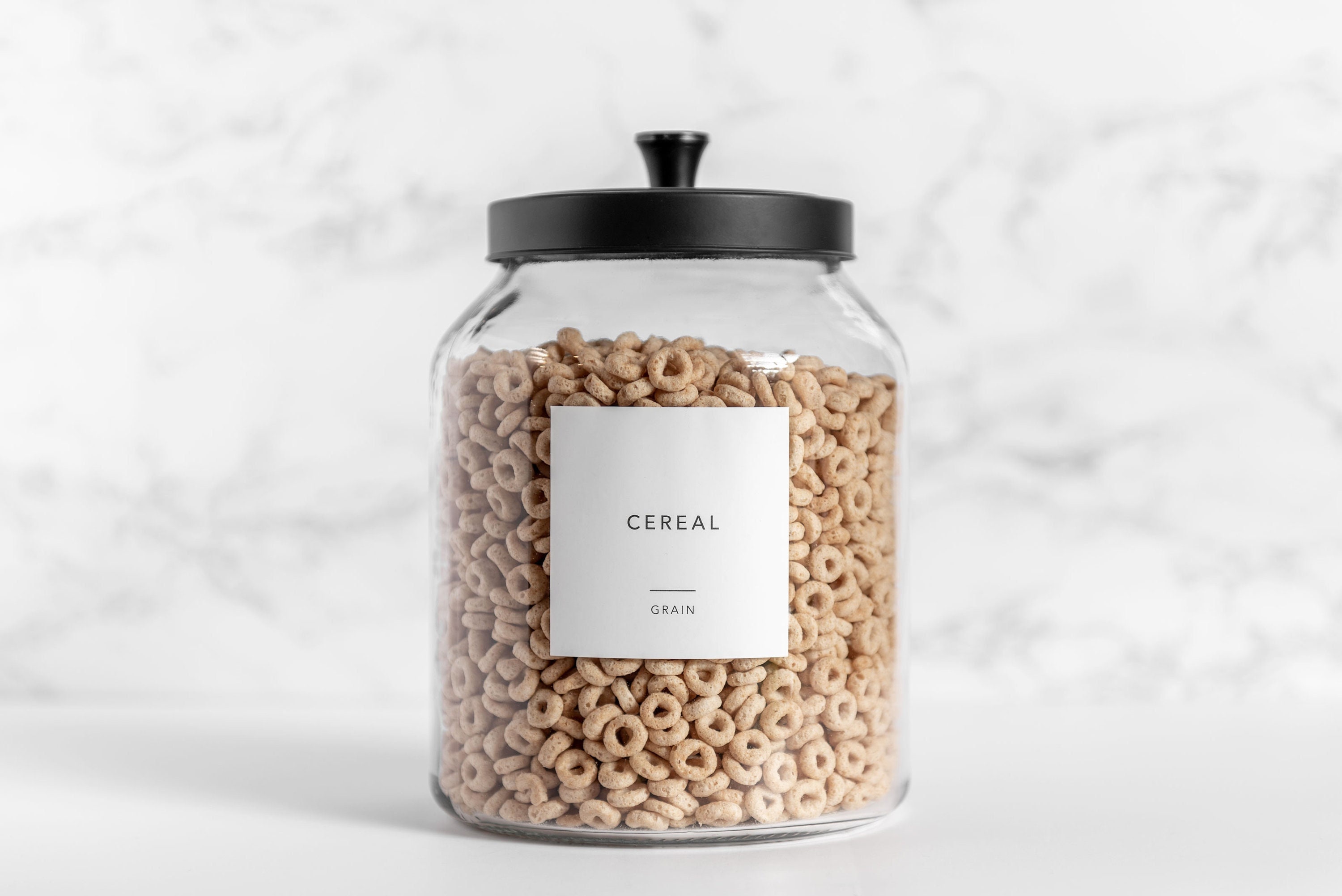 Large Pantry Labels (minimal Design) • Custom Basket Stickers • Home ...