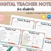 Editable Teacher Notes: Positive Behavior, Classroom Management (PDF ...