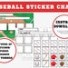 Printable Baseball Reward Chart: Sports Behavior Tracker (PDF) - Etsy