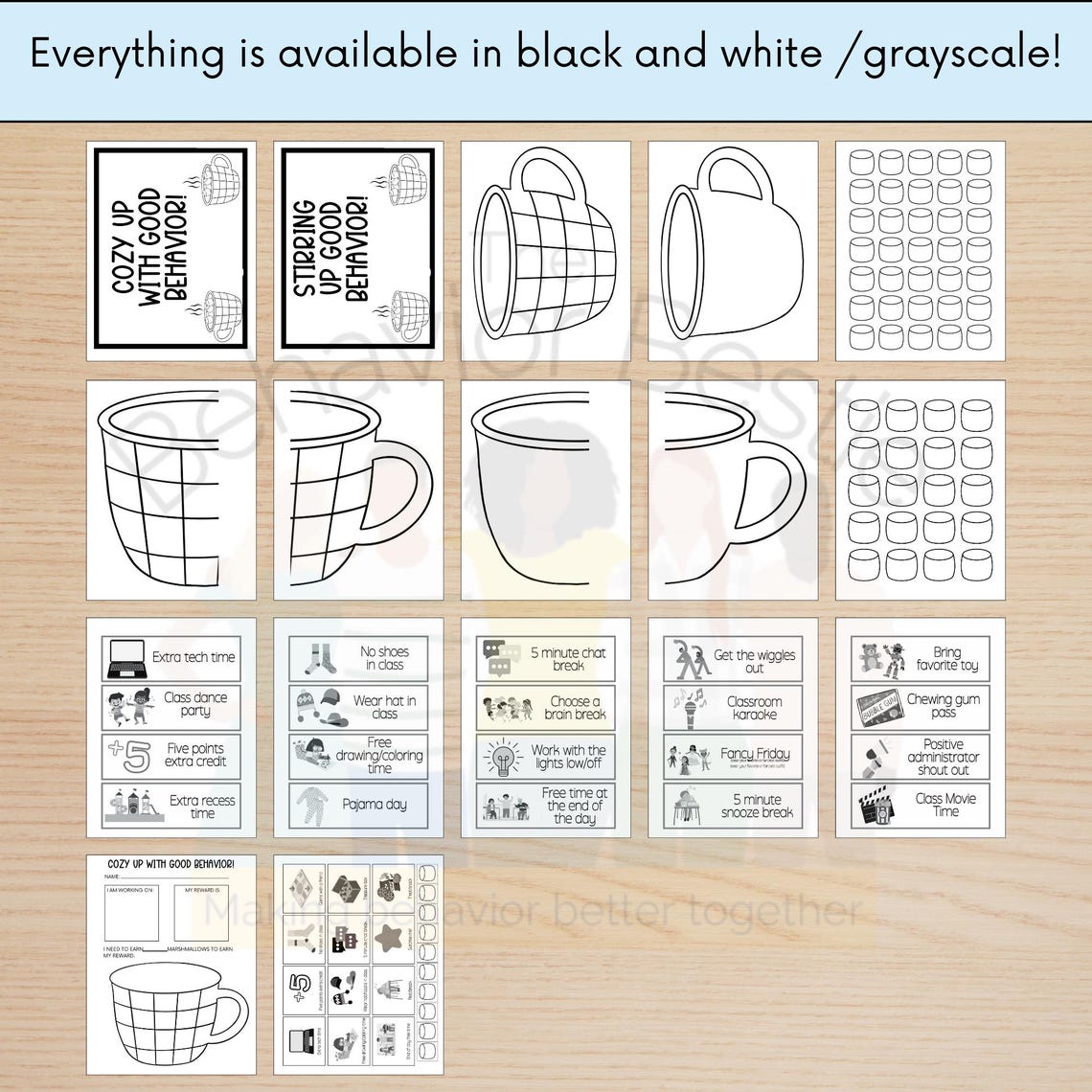 Hot Cocoa Class Reward System: Positive Behavior Management (digital ...