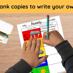Digital 5-point Scale | Weather 5 Point Scale | Behavior Scale ...